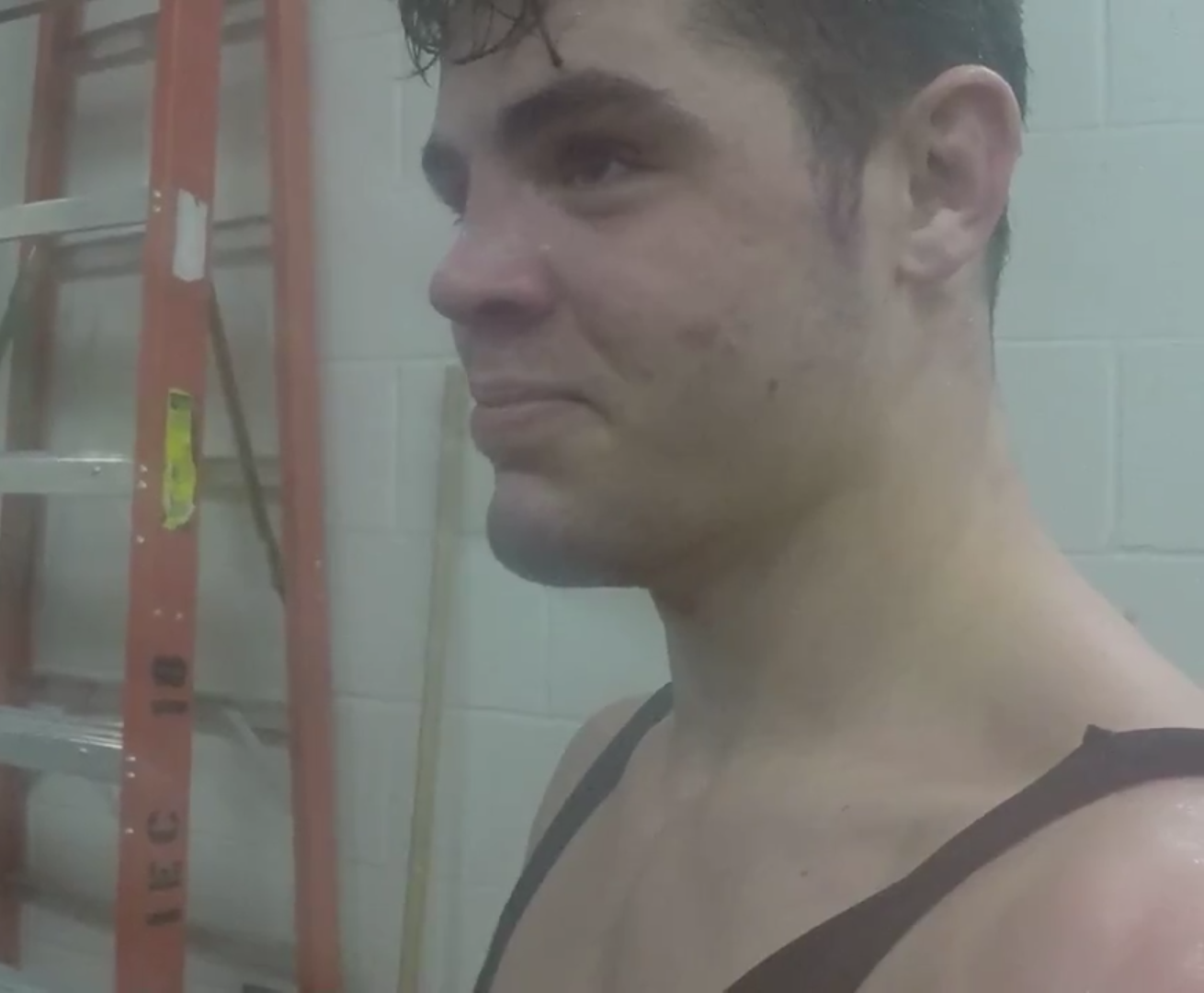 Bryce Steiert after defeating Dayton Racer for Iowa State Title