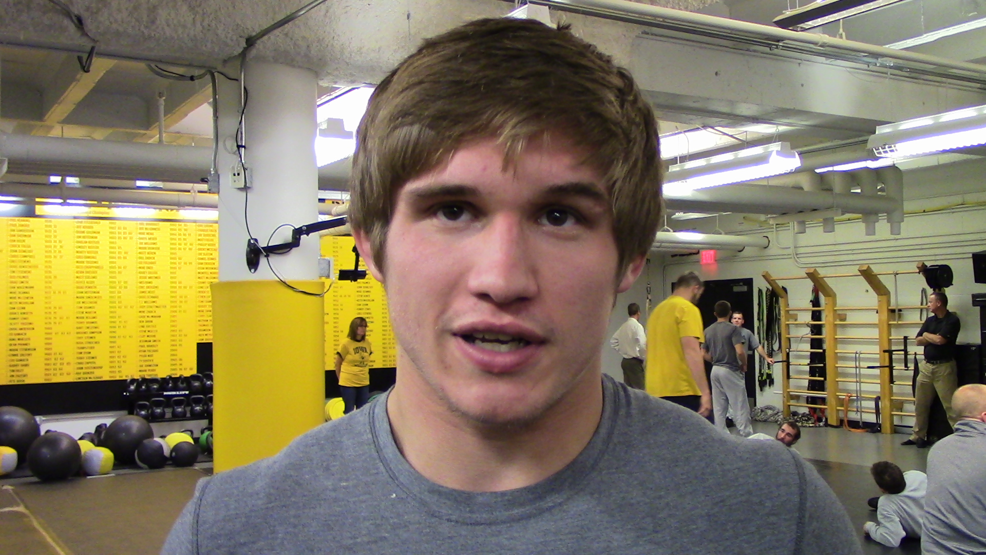 Iowa Media Day – Cash Wilcke