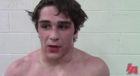 Bryce Werderman: “I felt him breaking in the first”