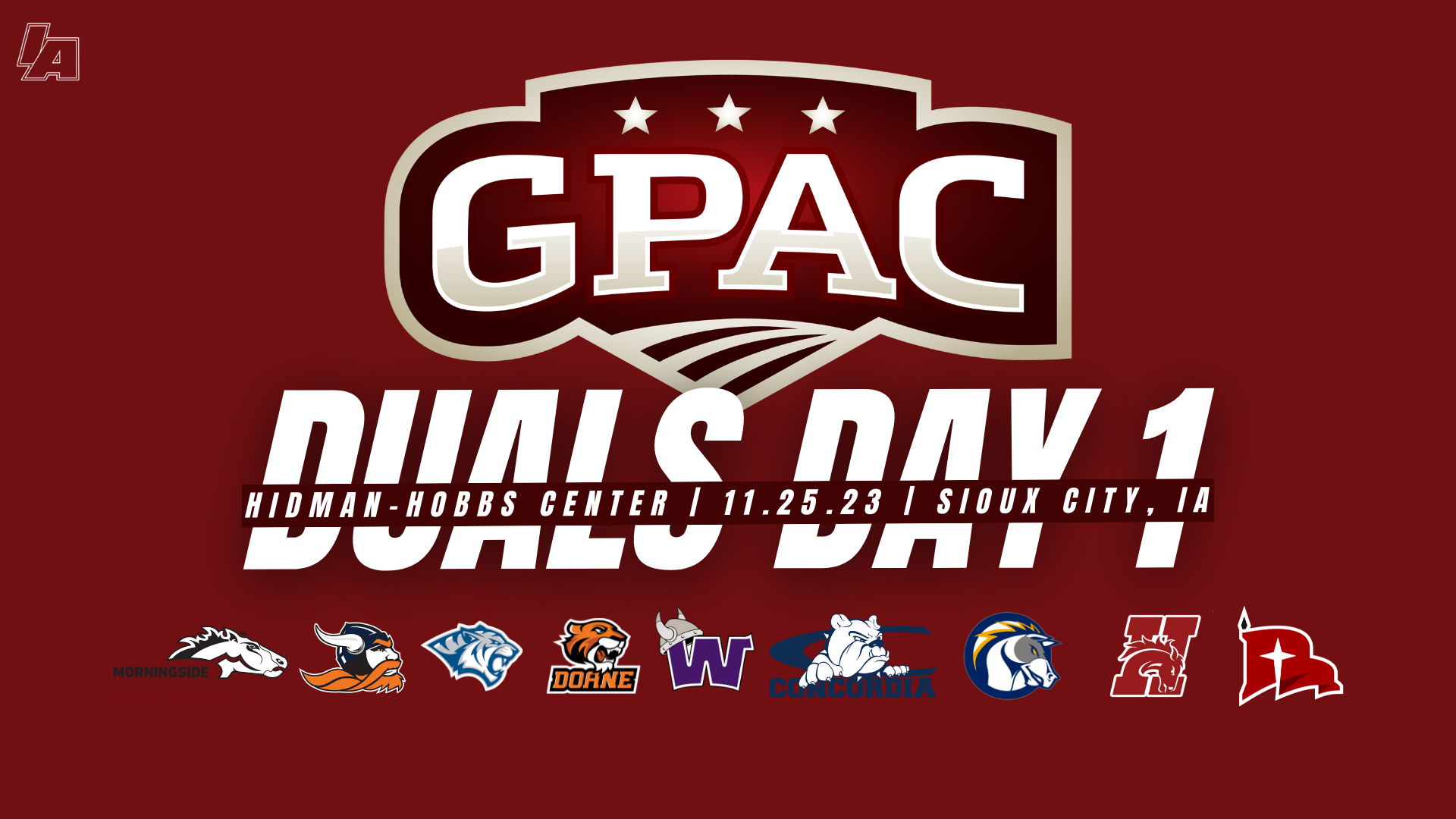 GPAC Duals Day #1 Set for Nov. 25 — Live on IAwrestle